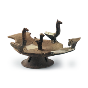 Sue ware: high cup with decoration – Ceramics Story