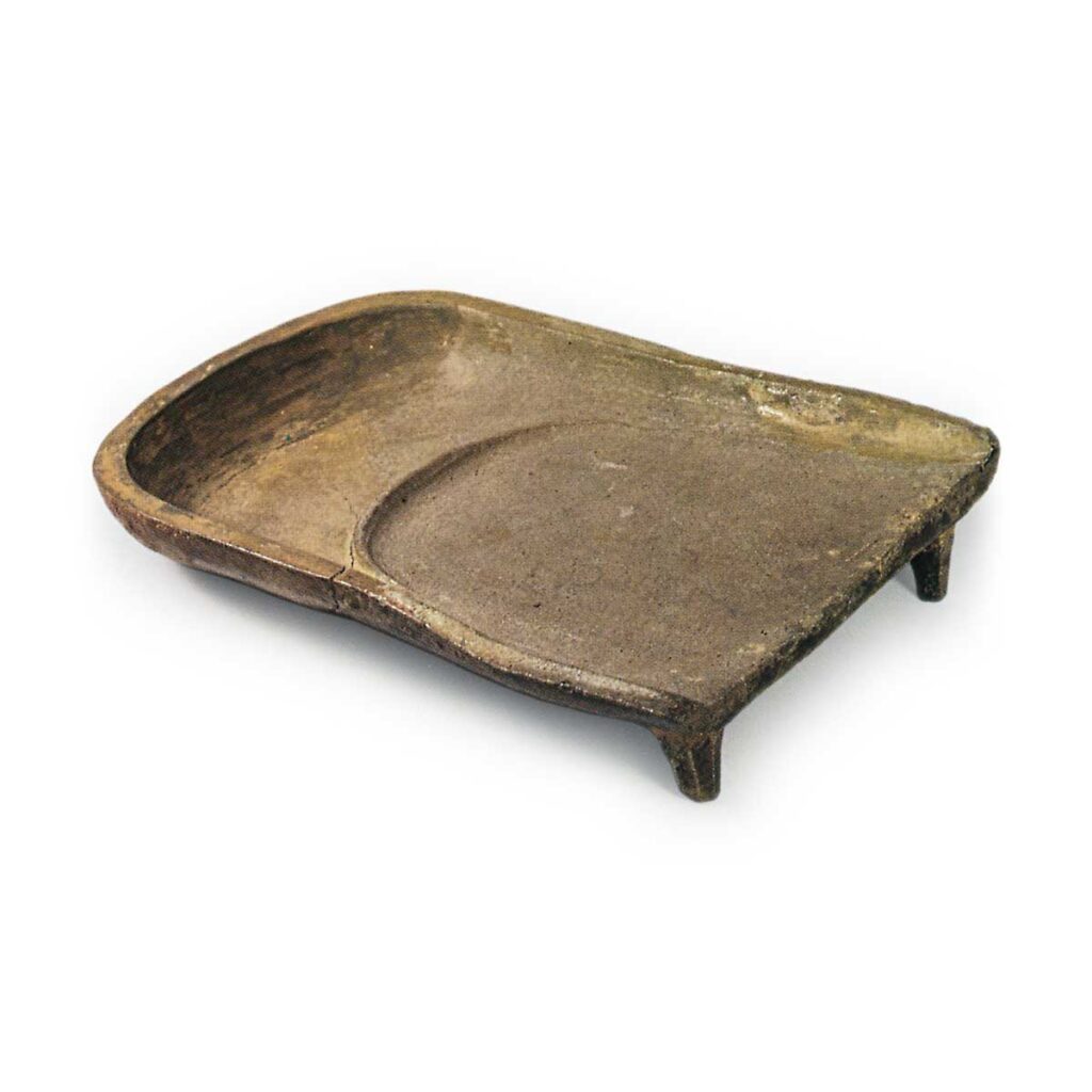 Kaiyu ware: Wind Character Inkstone | Ceramics Story