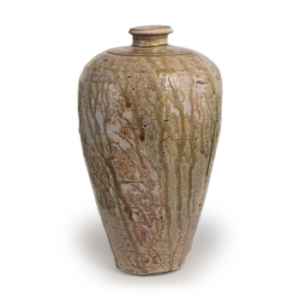 Seto ware: Bottle with ash glaze – Ceramics Story