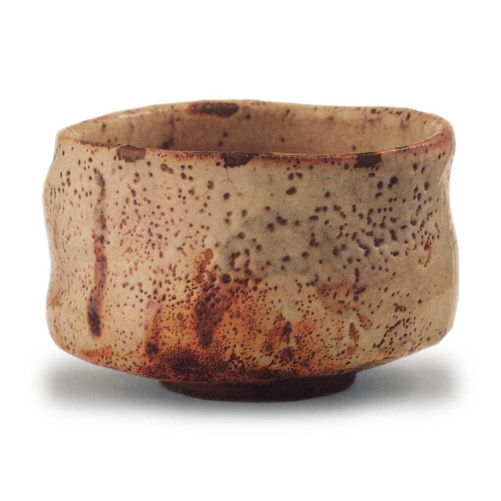Shino tea bowl, konwn as “Hirosawa” – Ceramics Story
