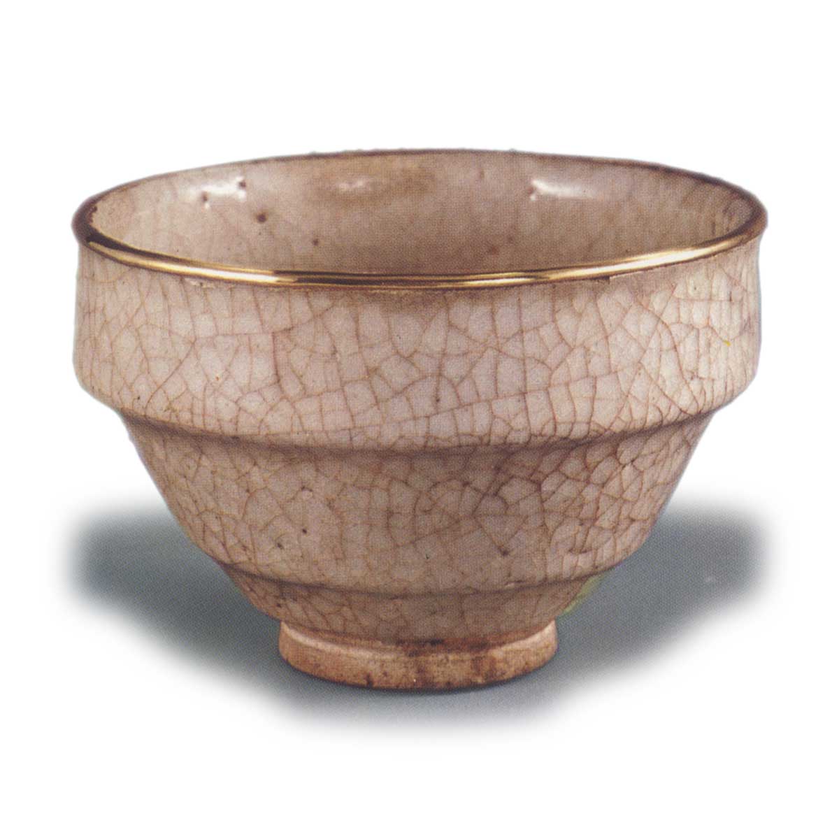 Shino tea bowl of temmoku type | Ceramics Story