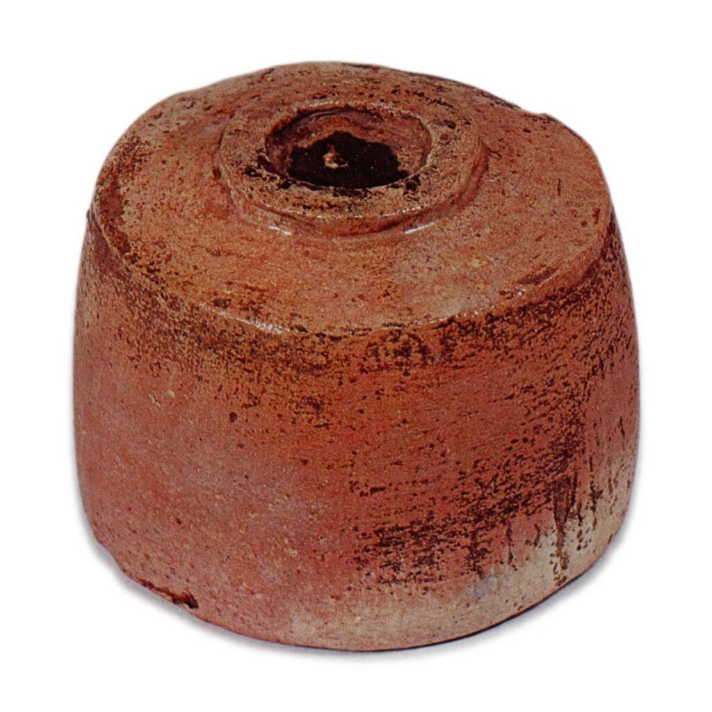 Kõetsu: tea bowl of Kaga Kõetsu type, Red Raku – Ceramics Story