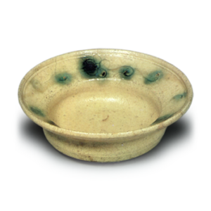 Yellow Seto bowl with Karakusa design – Ceramics Story