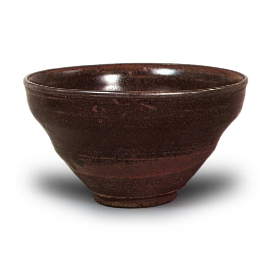 Seto tea bowl of temmoku type – Ceramics Story