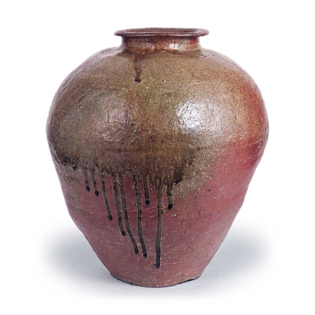 Tamba ware: jar. – Ceramics Story