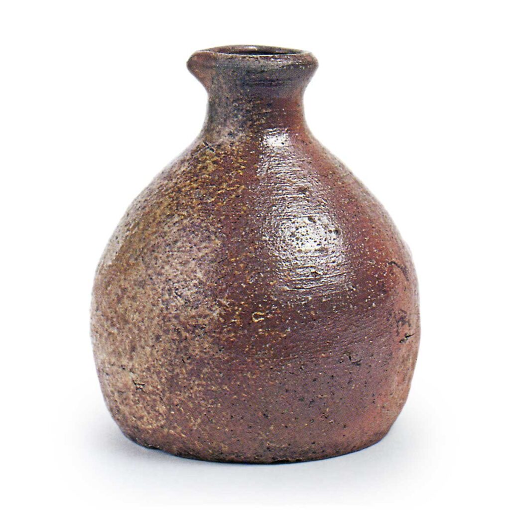 Tamba ware: small bottle. – Ceramics Story