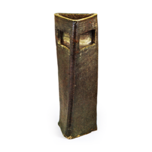 Bizen Hanging flower vase of triangular body – Ceramics Story