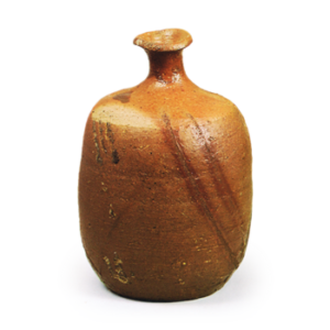 Bizen Wine bottle with “fire marks” – Ceramics Story