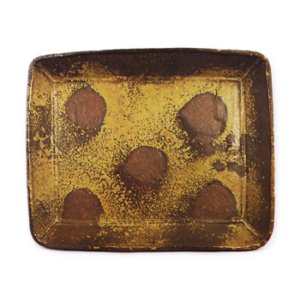 Bizen Legged rectangular bowl | Ceramics Story