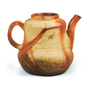 Bizen Dressing pourer with “fire marks” – Ceramics Story