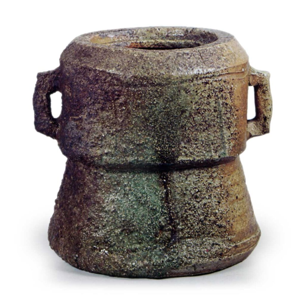 Iga Water jar with two handles | Ceramics Story