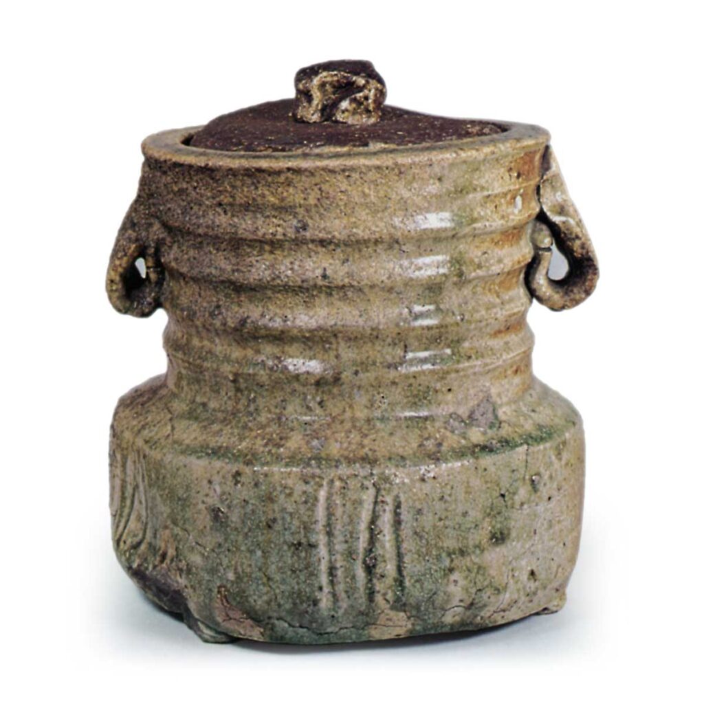 Iga Water jar with two handles – Ceramics Story