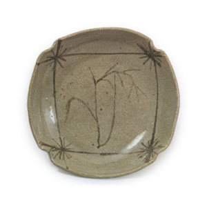 Square mukōzuke bowl with miscanthus design, E-garatsu type – Ceramics ...